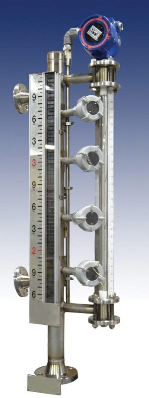 Magnetic Liquid Level Gauge, Flag or Follower Type - LJ Star LJ Star