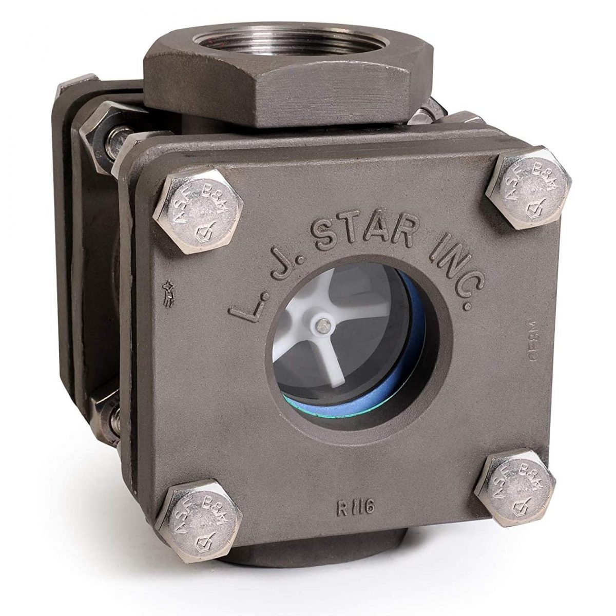Industrial Sight Flow Indicator (View-Through) - LJ Star LJ Star